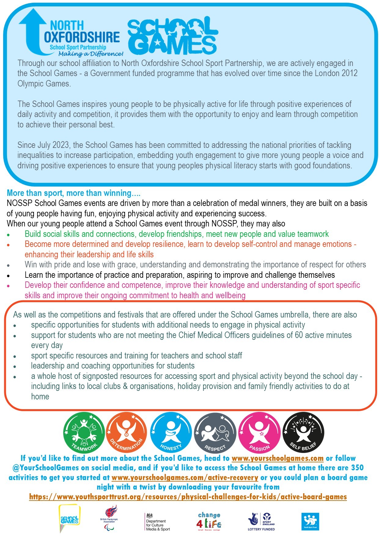Bloxham Church of England Primary School - PE