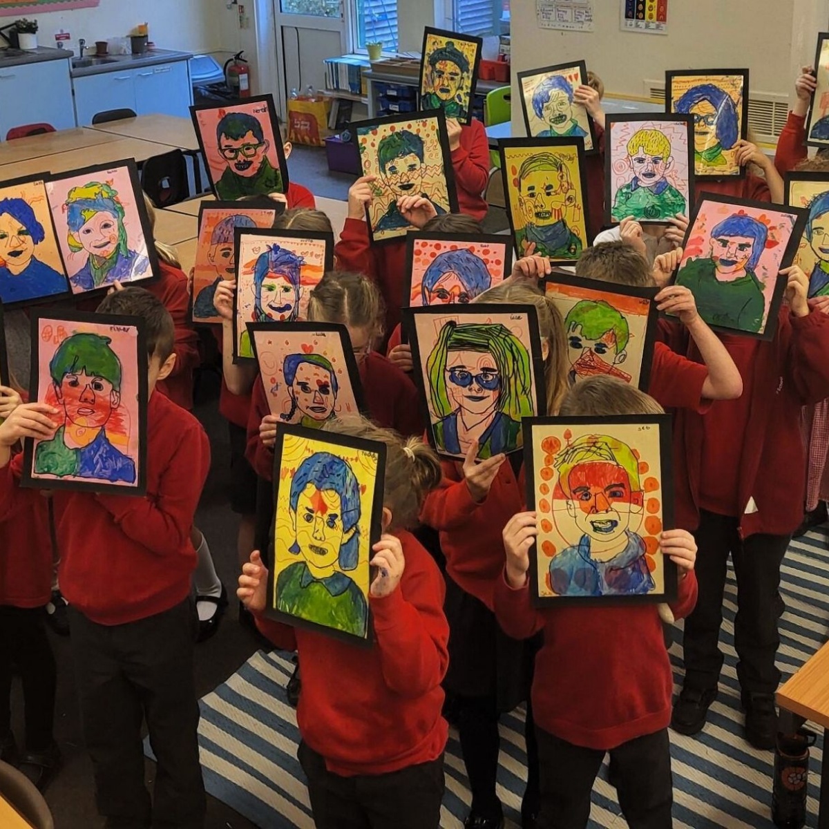 Bloxham Church of England Primary School - Vibrant Pop Art Workshop ...