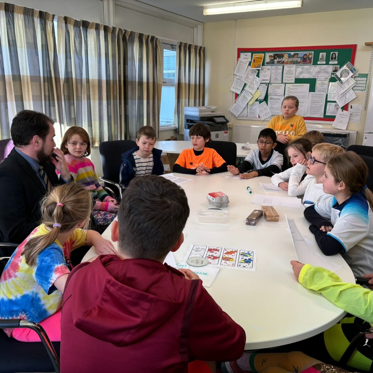 Bloxham Church of England Primary School - Local MP Sean Woodcock ...